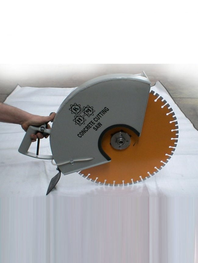 24″-Concrete Cutting Hydraulic Angled Saw - KHM Machine Shop