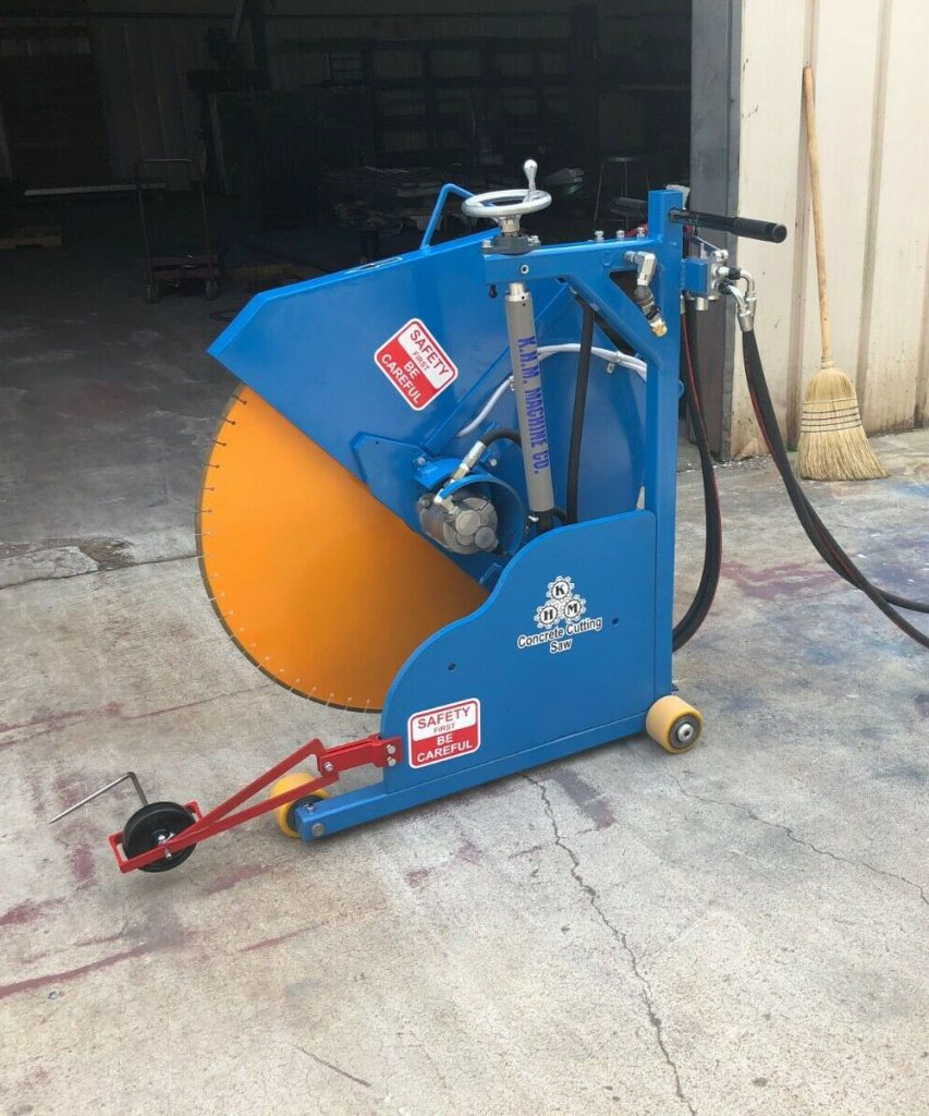 24″ Hydraulic Concrete Cutting Walk Behind Push Adjustable Saw - KHM ...
