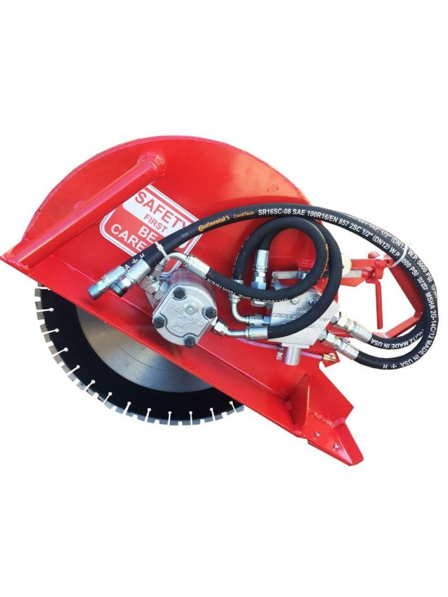 30″ Hydraulic Concrete Cutting Saw - KHM Machine Shop