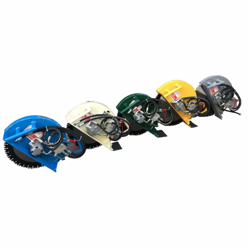 16″-Concrete Cutting Hydraulic Handsaw - KHM Machine Shop