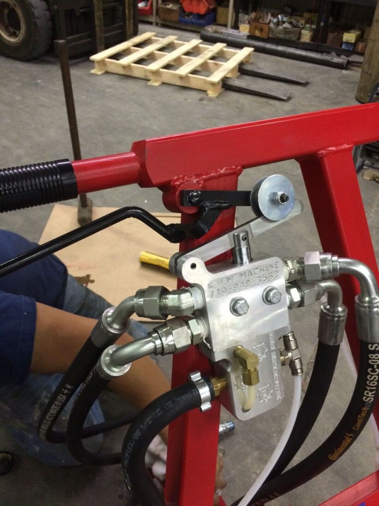 24″ Walk Behind Horizontal Flush Concrete Cutting Saw - KHM Machine Shop