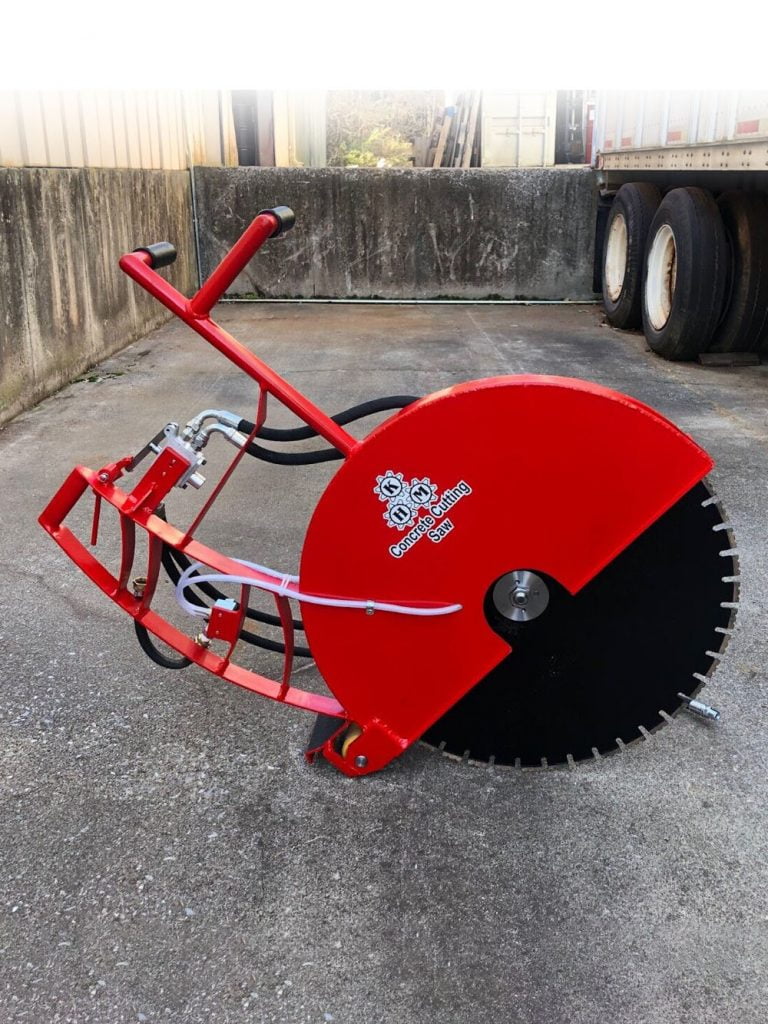 Walk Behind Push Saw - KHM Machine Shop